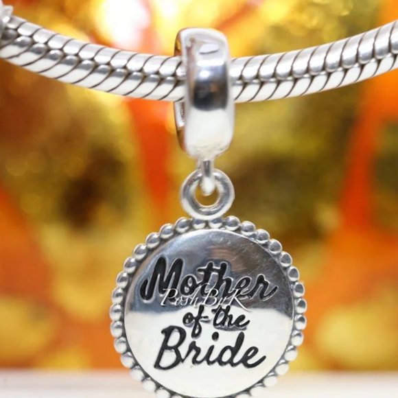 Pandora | Jewelry | Pandora Mother Of The Bride Charm Eng7916934 | Poshmark
